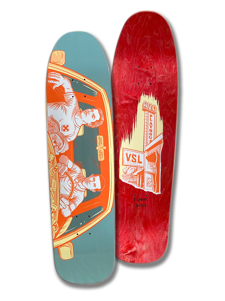 HENSLEY X ORTEGA VISTA B SERIES – H-Street Skateboards